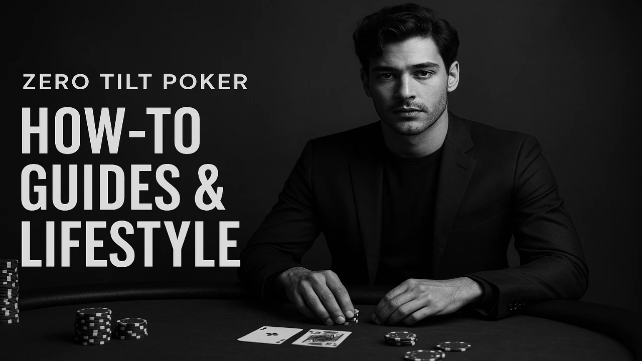 Poker How To Guides & Lifestyle | Zero Tilt Poker